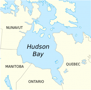 Hudson Bay Map – Locations and Maps of Atlantic Ocean
