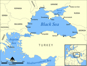 Sea of Azov Map – Locations and Maps of Atlantic Ocean